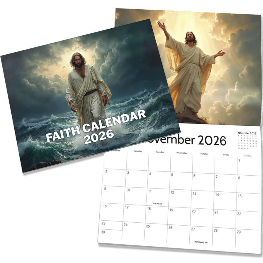 2026 Faith Calendar - 4263 – I Love My Freedom