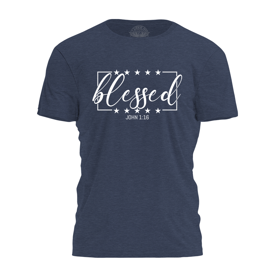 Blessed Stars Tee - 4281 – I Love My Freedom