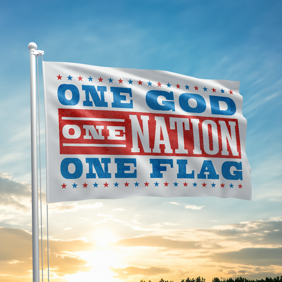 One God One Nation One Flag - 2570 – I Love My Freedom